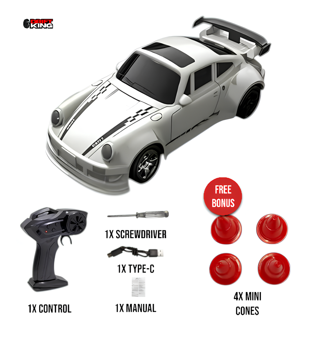 Drift King™ RC Drifting Car